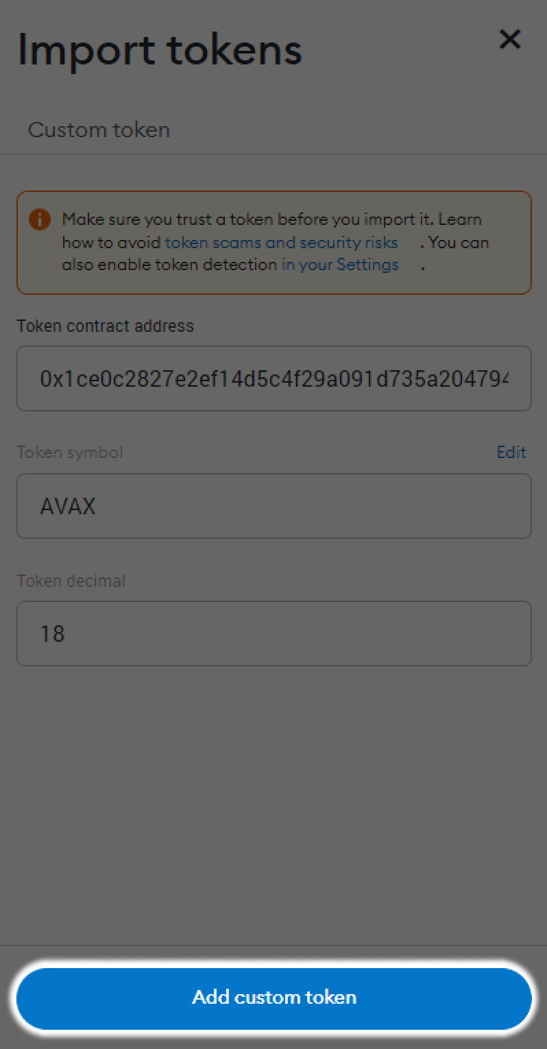 How to Add Avalanche to Metamask?