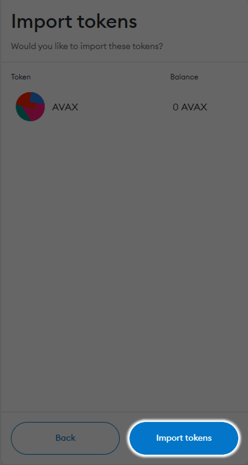 How to Add Avalanche to Metamask?